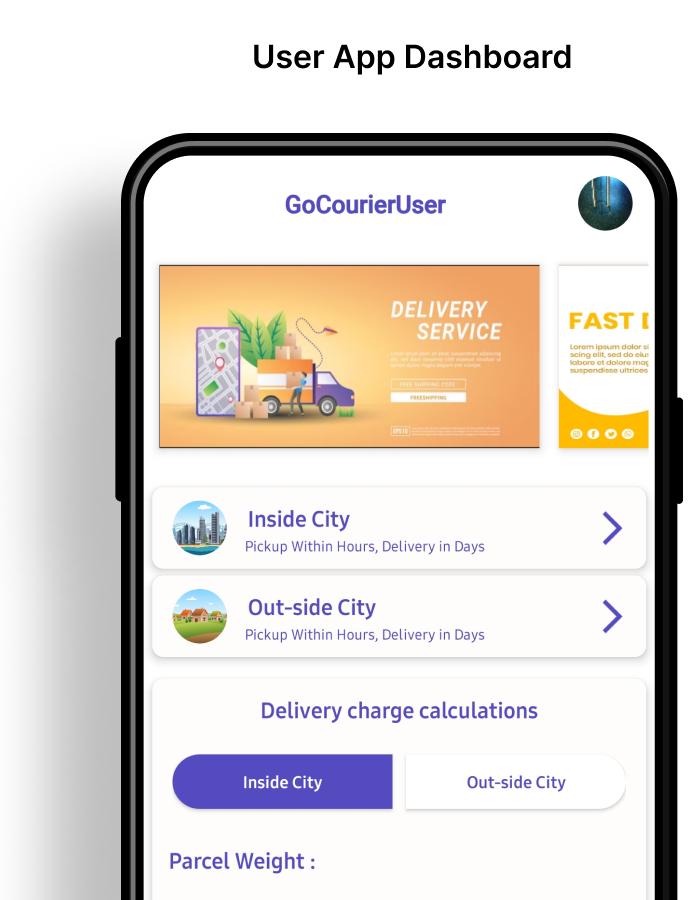 GoCourier - On Demand Delivery System Native App | Service Provider + Backend + Driver & Vendor ...